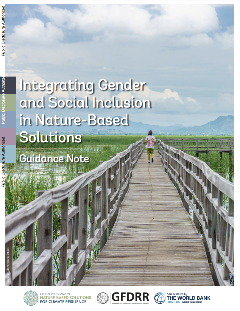 Integrating Gender and Social Inclusion in Nature-Based Solutions ... Integrating Gender and Social Inclusion in Nature-Based Solutions ...